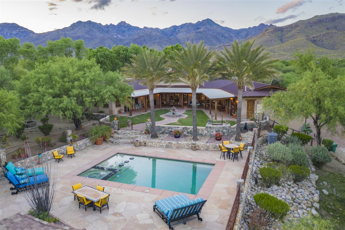 GORGEOUS LUXURY ADOBE HOME ON 22 LUSH ACRES IN TUCSON | Arizona Luxury ...