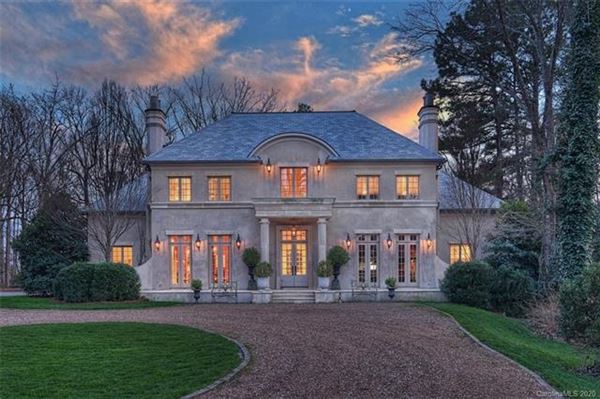 FRENCH BAROQUE ESTATE ON PRIVATE WOODED PROPERTY | North Carolina ...