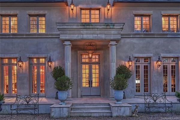 FRENCH BAROQUE ESTATE ON PRIVATE WOODED PROPERTY | North Carolina ...