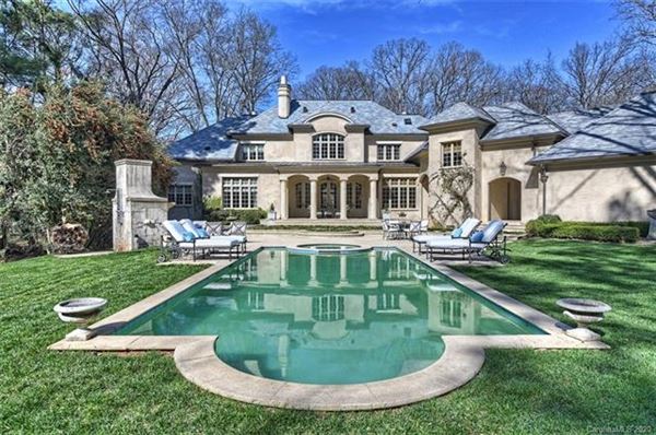FRENCH BAROQUE ESTATE ON PRIVATE WOODED PROPERTY | North Carolina ...