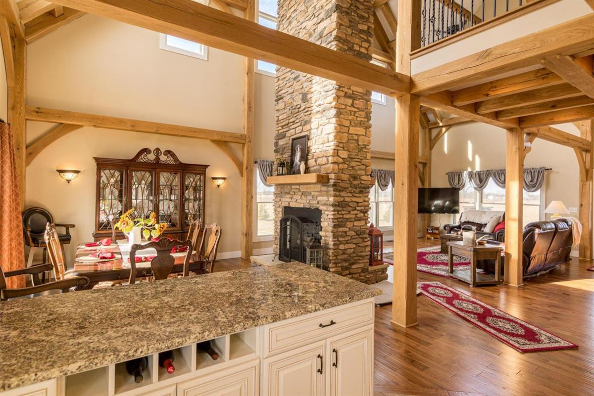 CUSTOM AMISH TIMBER FRAME HOME | Ohio Luxury Homes | Mansions For Sale ...