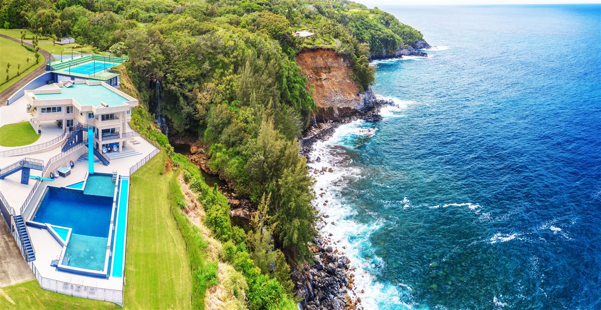 WATER FALLING ESTATE | Hawaii Luxury Homes | Mansions For Sale | Luxury ...